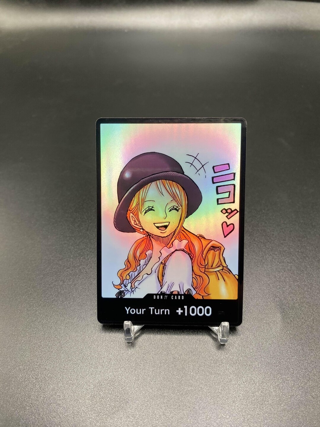 One Piece TCG Custom Nami Don!! Card: Manga Style - Etsy