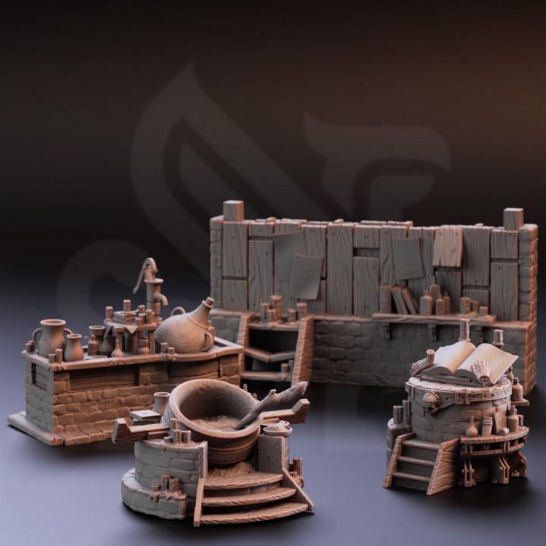 Hag's Hovel Terrain Set - Granny Nora's Hut | DM Stash | Dnd | Fantasy ...