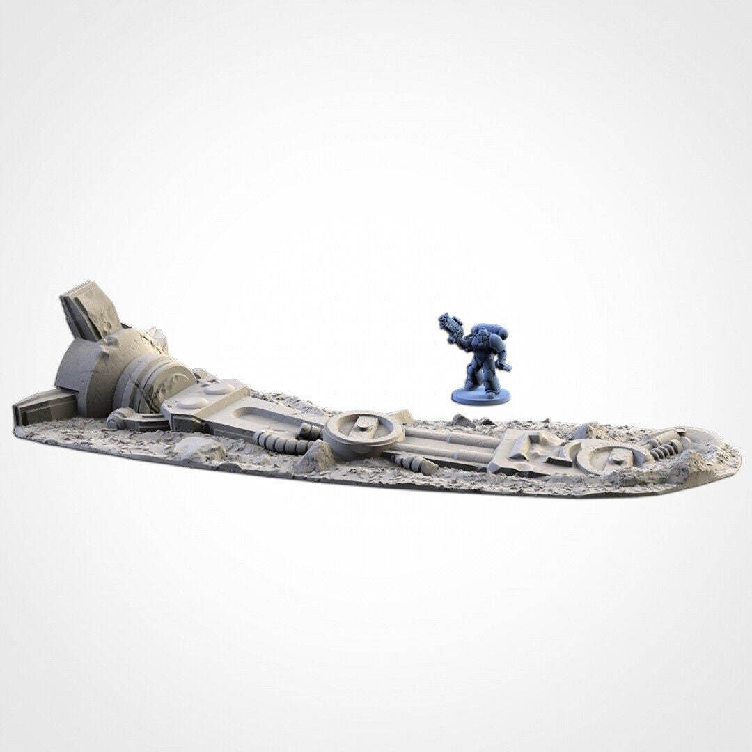 Tabletop Terrain Destroyed AT-AT Set | Star Wars Legion - Etsy