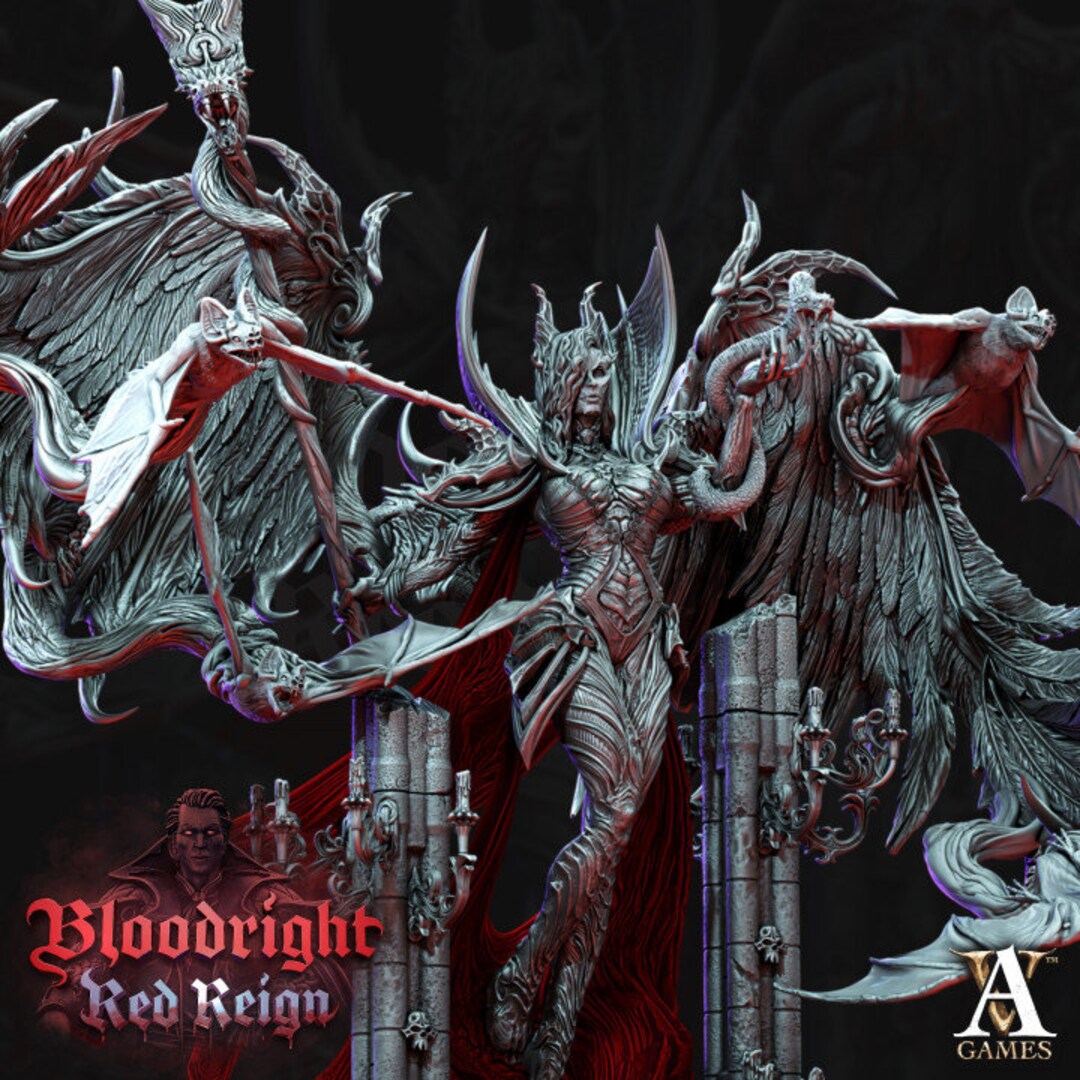 Lilith Archvillain Games Fantasy Dnd RPG Tabletop Miniature - Etsy