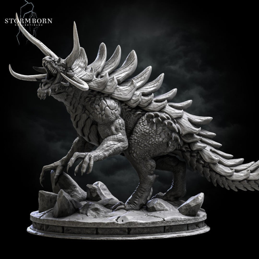 Tarrasque | Dnd Miniature | Pathfinder Miniature | Stormborn ...