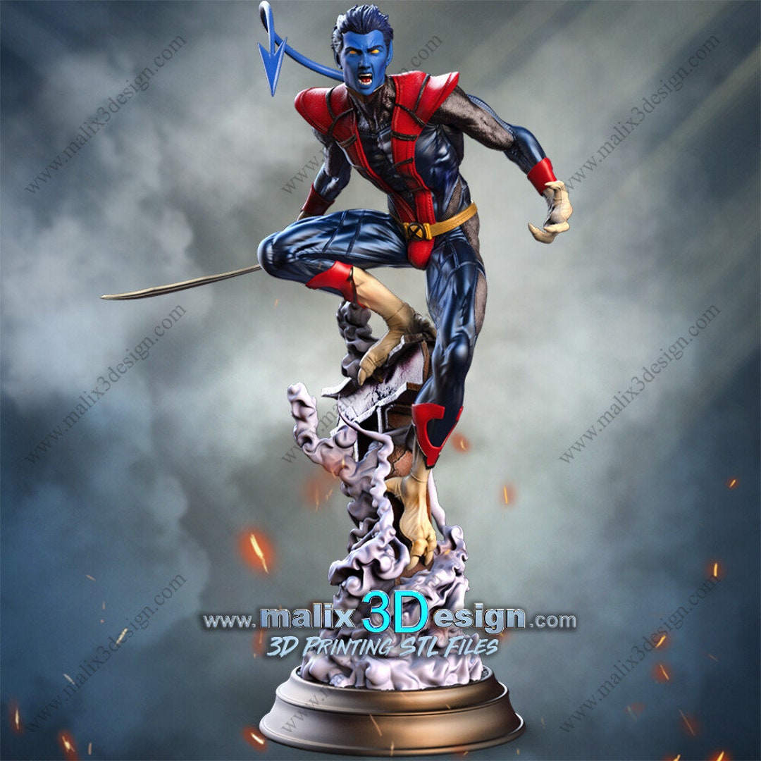 Nightcrawler Resin Statue Model Kit 1/10 Scale Sculpture - Etsy