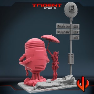 Gwenpool and Modok | Trident Studios - Etsy