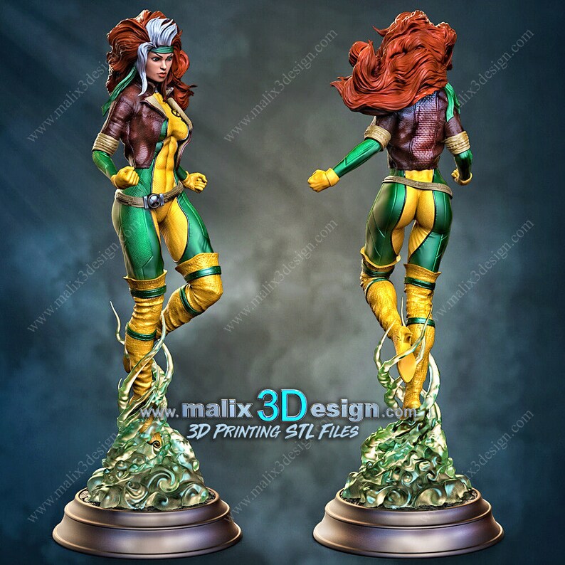 ROGUE Resin Statue Model Kit - Etsy