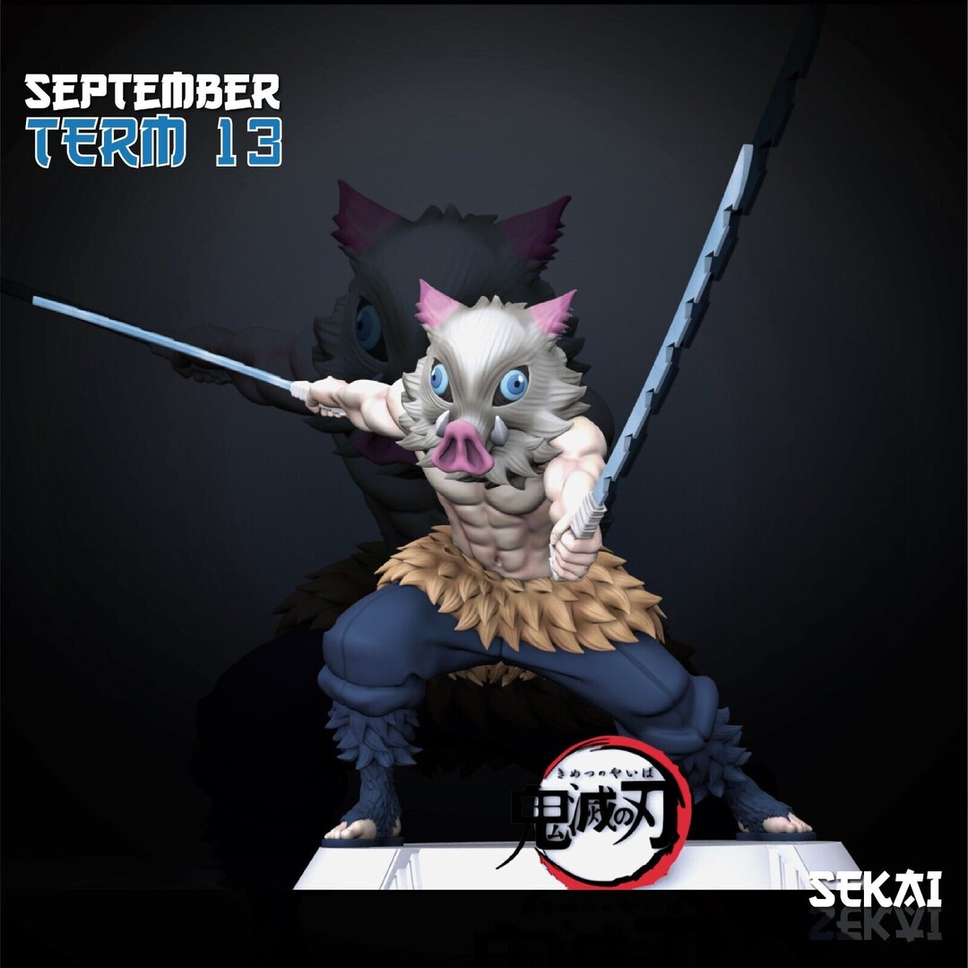 Inosuke Statue Model Kit 1/10 Scale Sculpture - Etsy