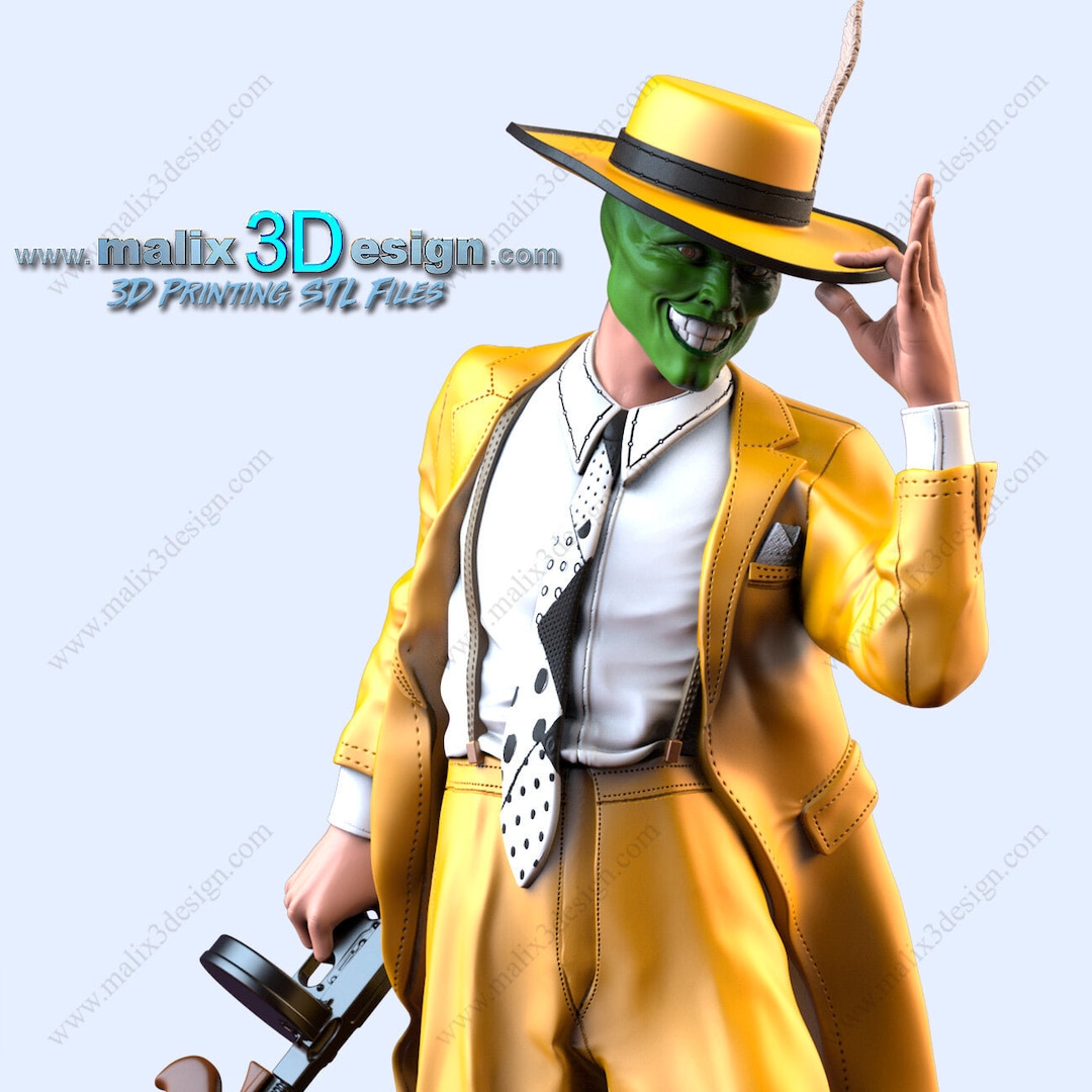 The MASK Resin Statue Model Kit - Etsy