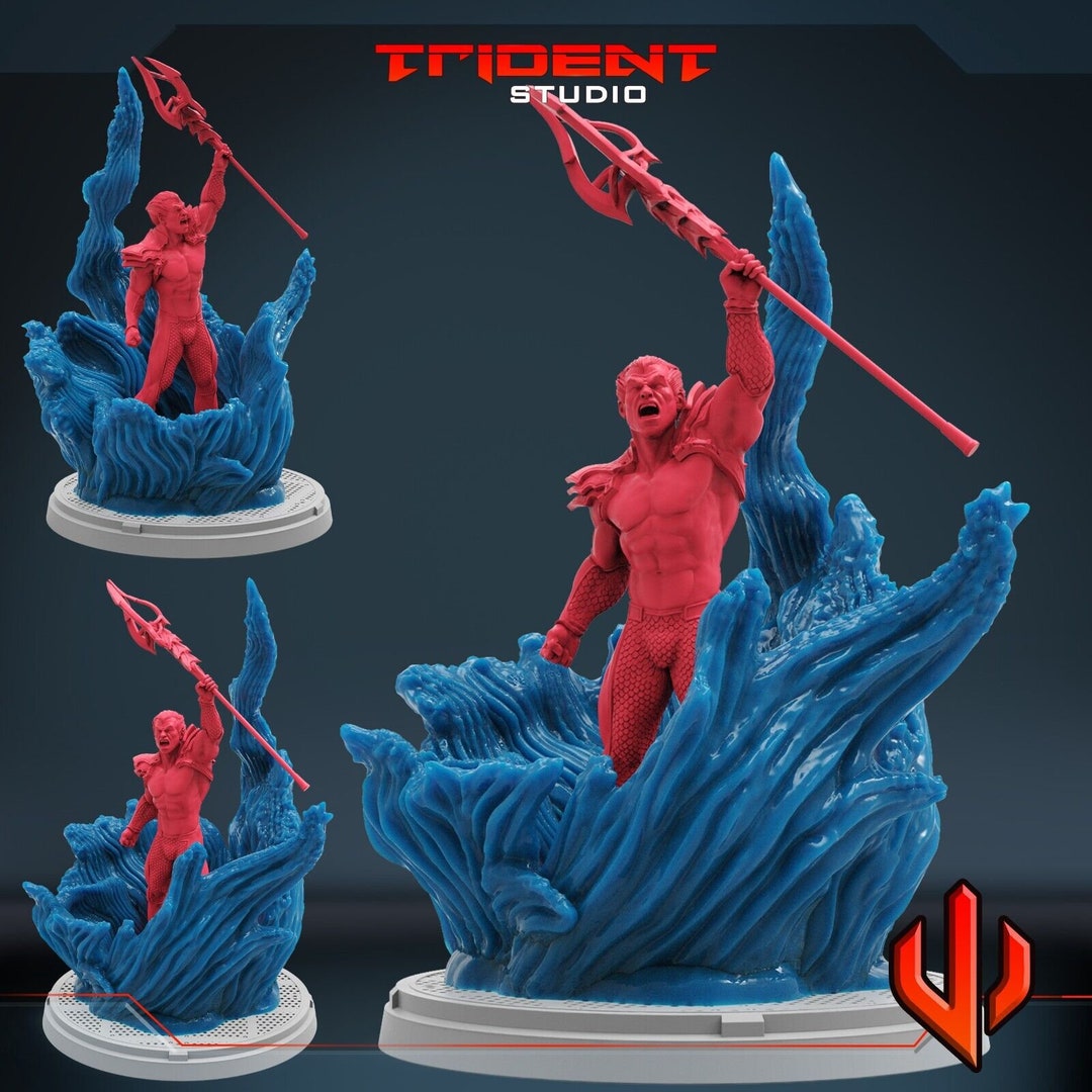 Namor Phoenix Force (A) - Marvel: Crisis Protocol Proxy | Trident Studios - Etsy