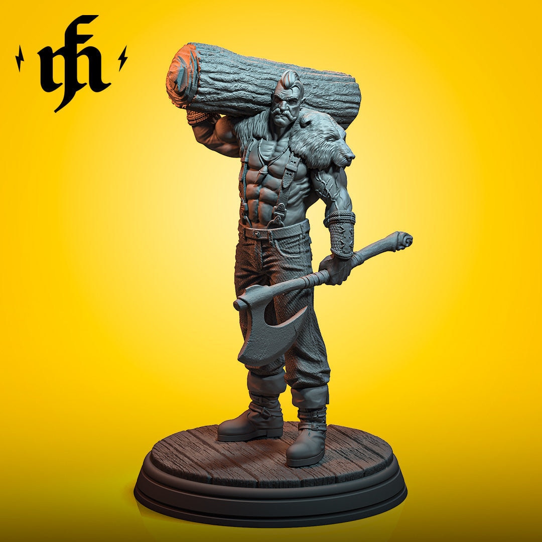 Jack Lumber Midas Forge Dnd Fantasy Miniature - Etsy