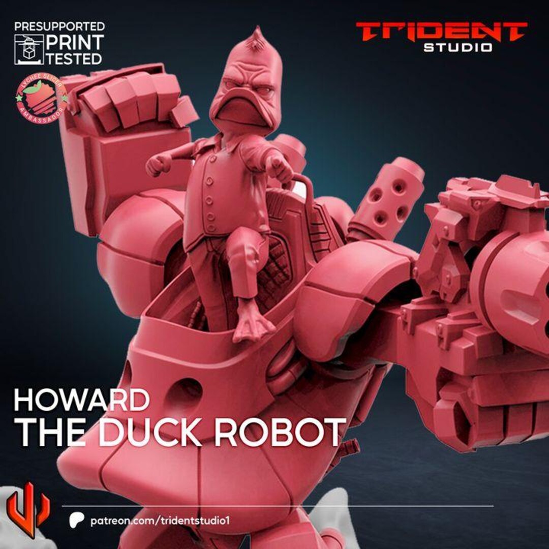 Howard the Duck Robot - Marvel: Crisis Protocol Proxy | Trident Studios ...
