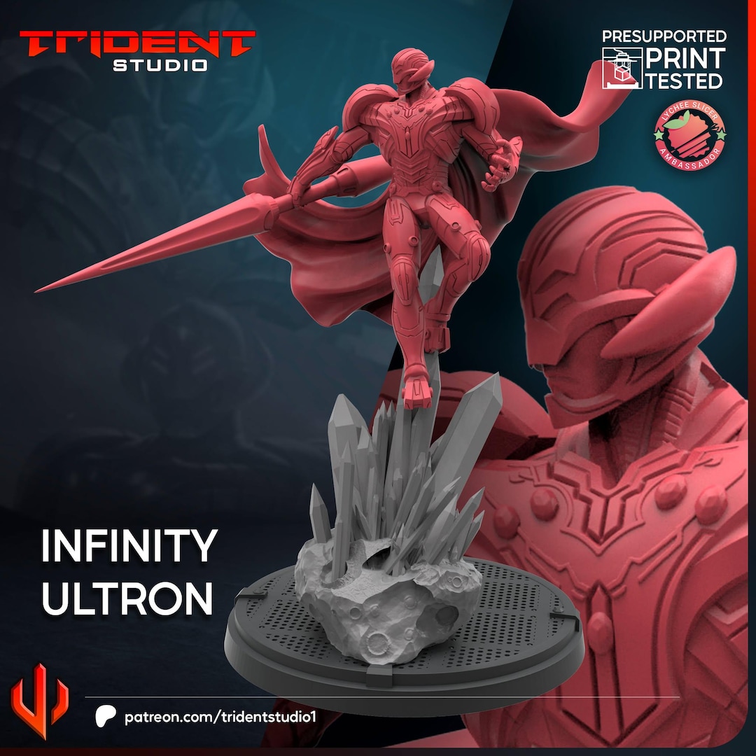 Infinity Ultron - Marvel: Crisis Protocol Proxy | Trident Studios - Etsy