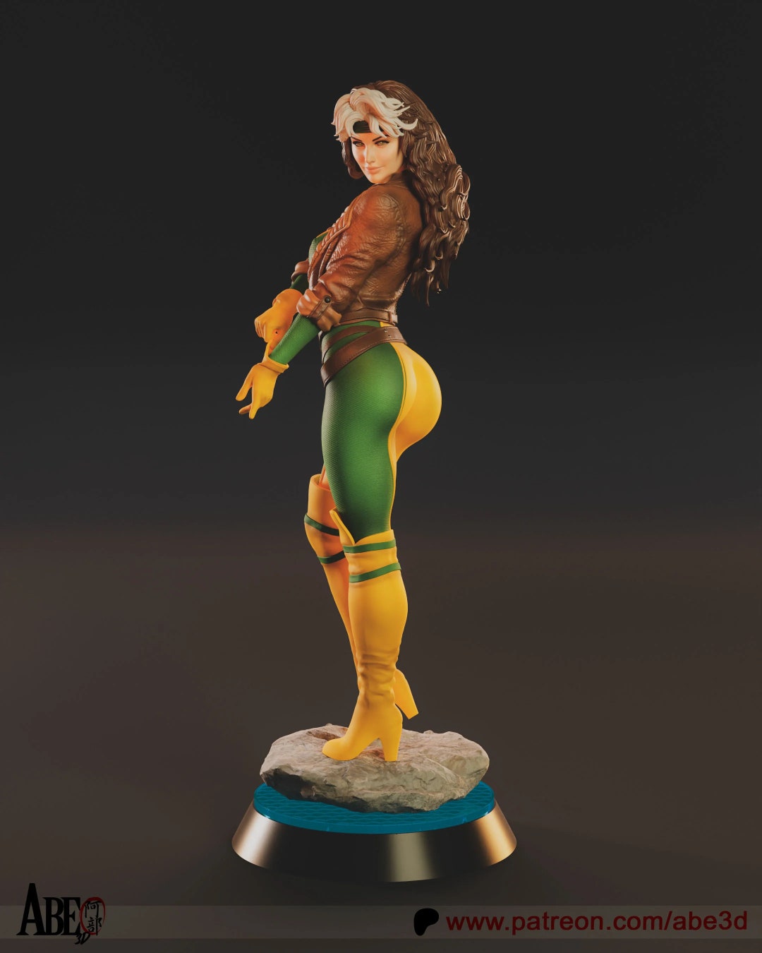 Rogue Statue Model Abe3d - Etsy