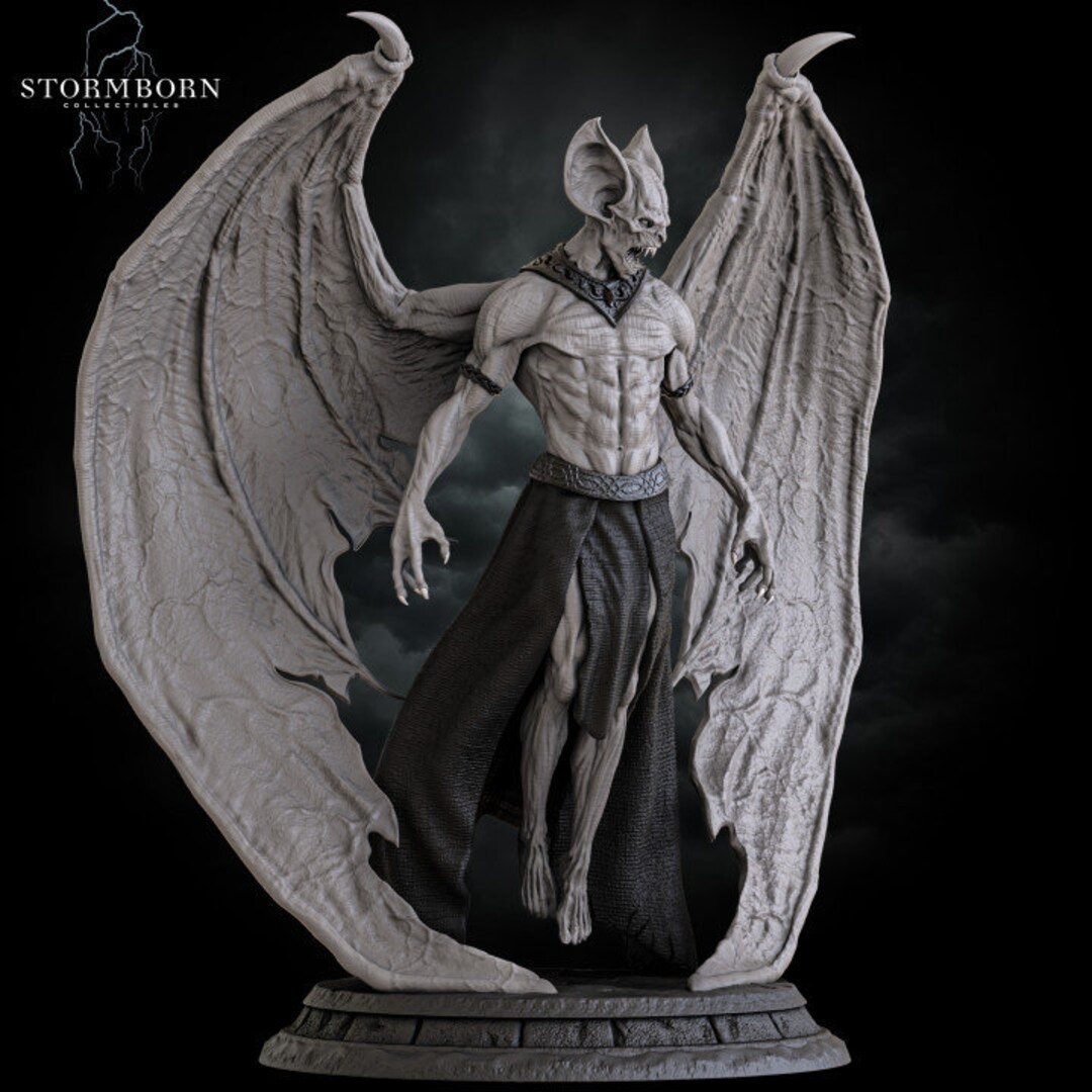 Vampire Lord Miniature: Stormborn Collectibles Dnd Pathfinder Resin ...