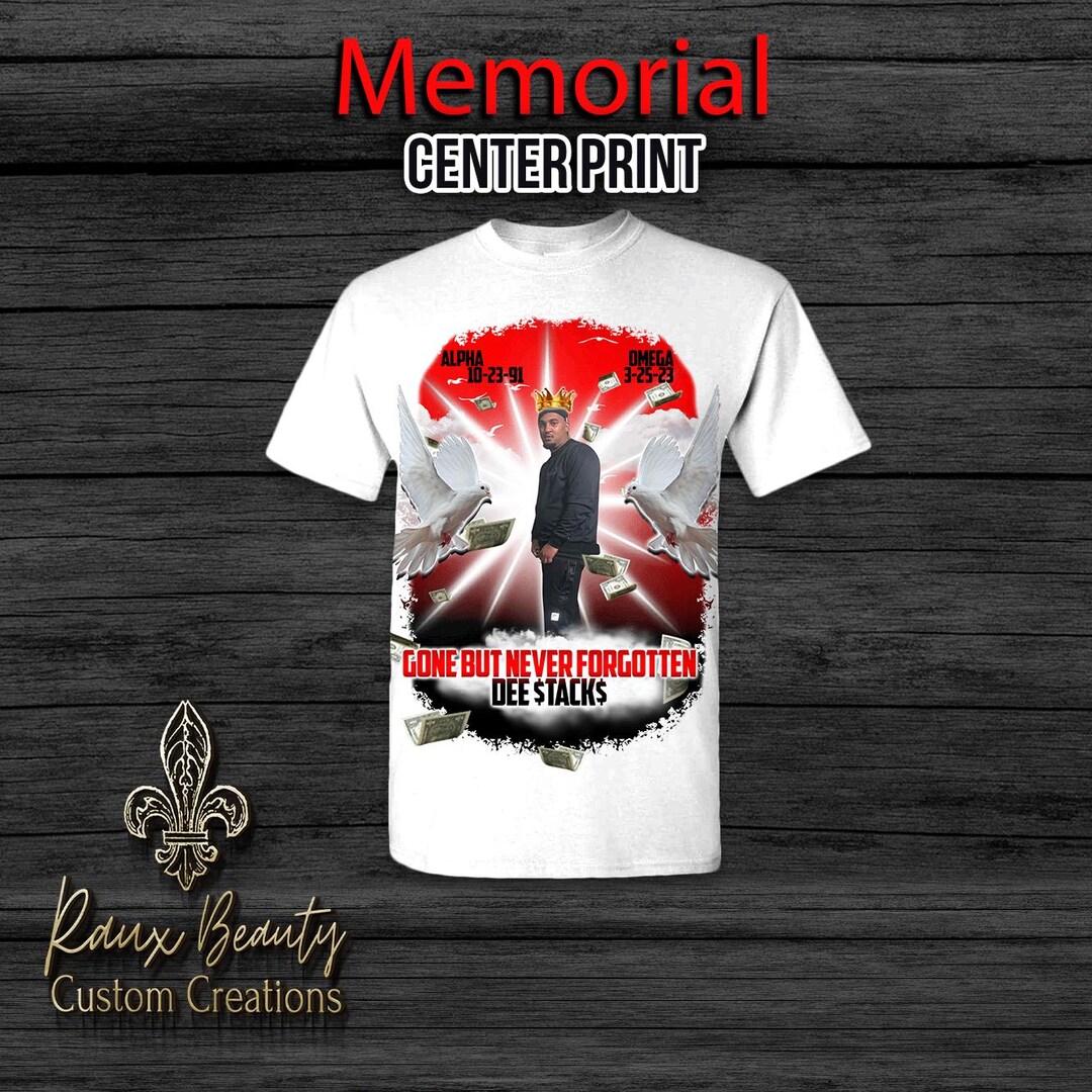 Custom Memorial Shirts - Etsy
