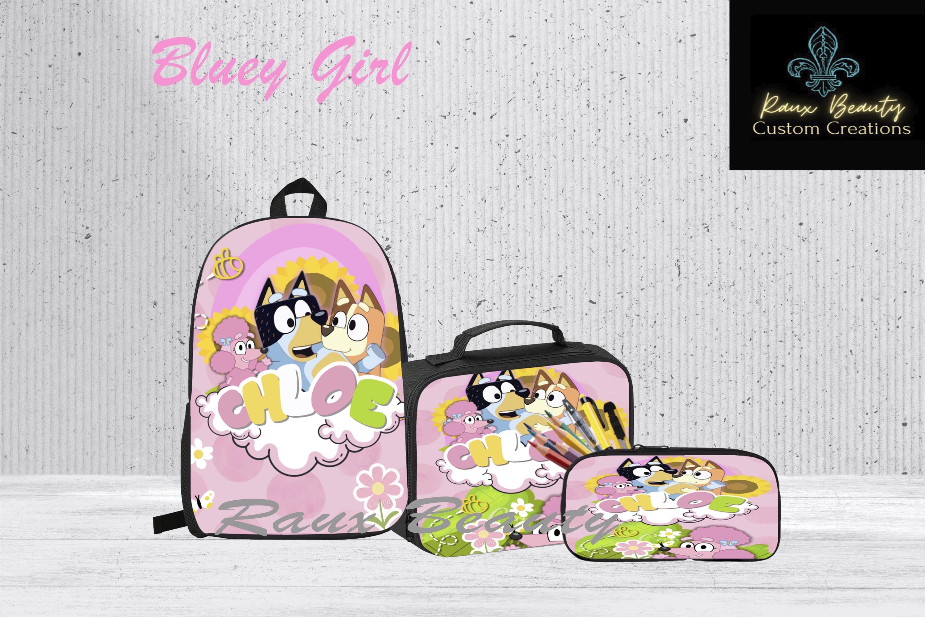 Personalized Backpack Bluey Girl - Etsy