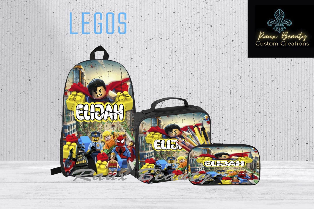 Personalized Backpack Legos - Etsy