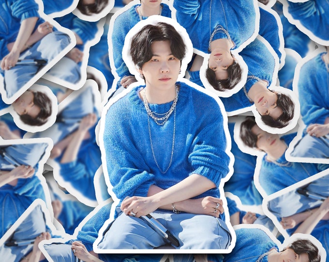 Suga Sticker | Yoongi Sticker | BTS Sticker | Digital Printable Sticker ...