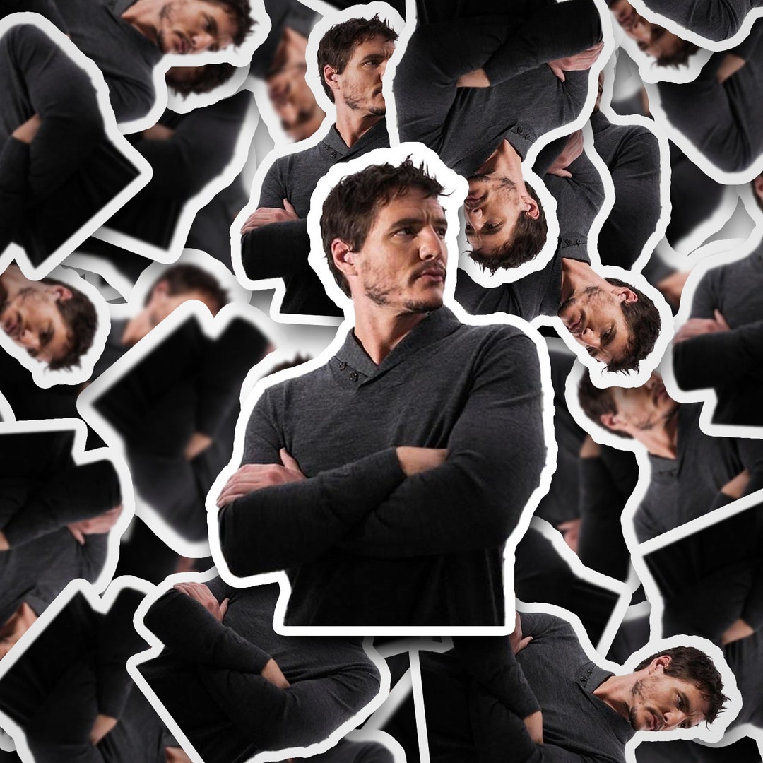 Pedro Pascal Arms Crossed Sticker Pedro Pascal Vinyl Decal for Laptop ...