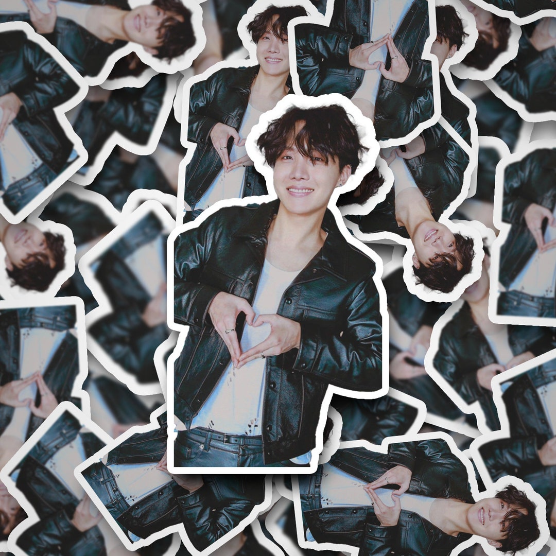 Hobi Heart Pegatina / j-hope Pegatina / Pegatinas / Bangtan Pegatina ...