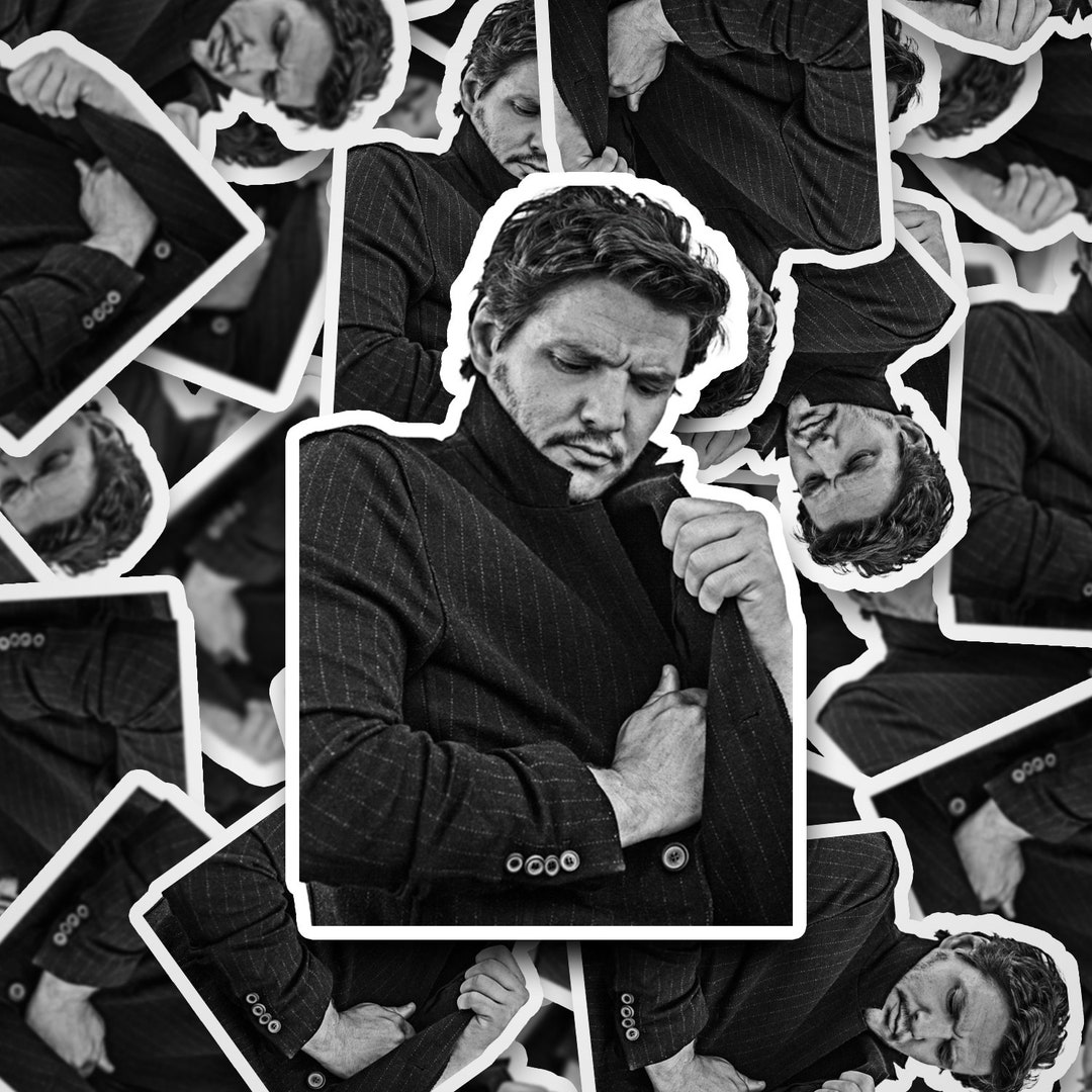 Pedro Pascal Sweater Sticker Pedro Pascal Vinyl Decal for Laptop ...