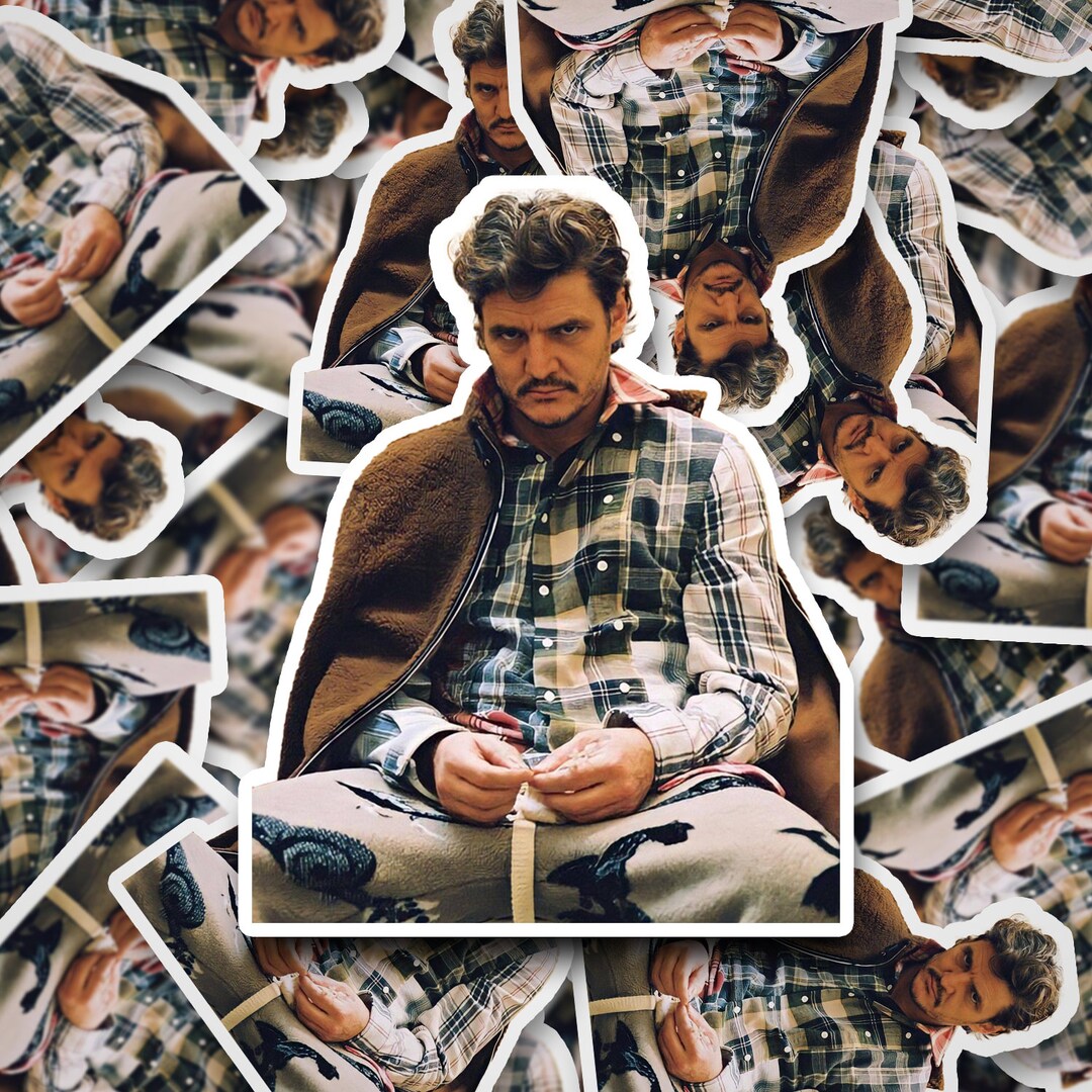 Pedro Pascal Glare Sticker Pedro Pascal Vinyl Decal for Laptop, Tumbler ...