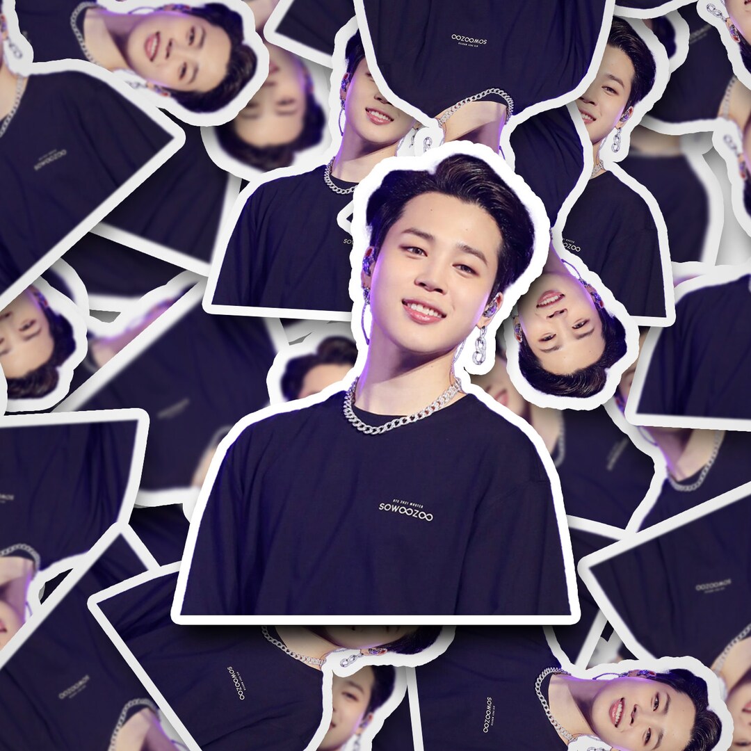 Jimin Sticker Stickers Bangtan Sticker Vinyl Decal for Laptop, Tumbler ...