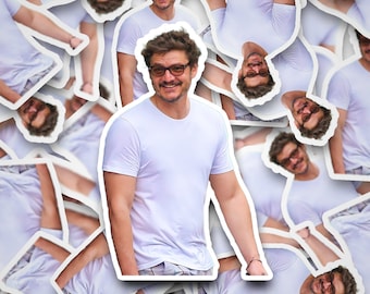 Pedro Pascal Shadow Sticker Pedro Pascal Vinyl Decal for Laptop ...