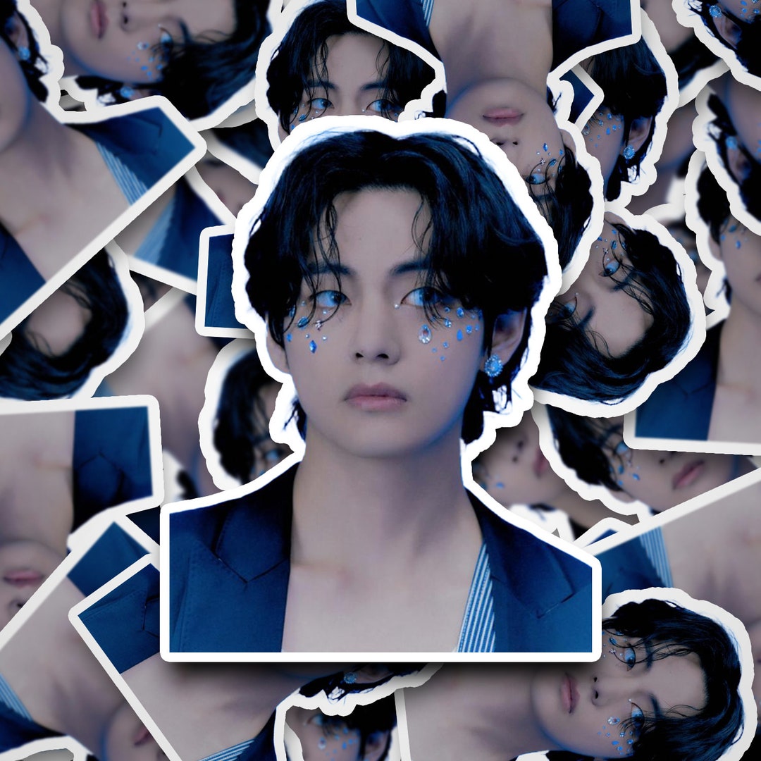 Taehyung Sticker | Stickers | Bangtan Sticker | Vinyl Decal for Laptop ...