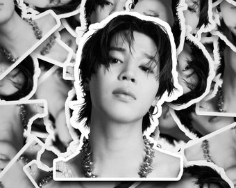 Jimin Elle Korea Sticker | Jimin Sticker | Stickers | Bangtan Sticker ...