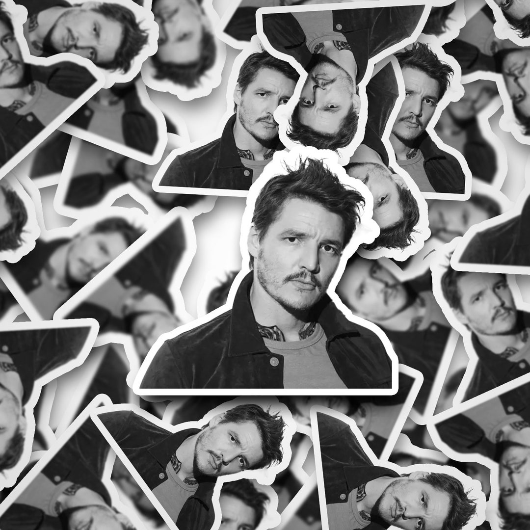Pedro Pascal Sticker Pedro Pascal Vinyl Decal for Laptop, Tumbler ...