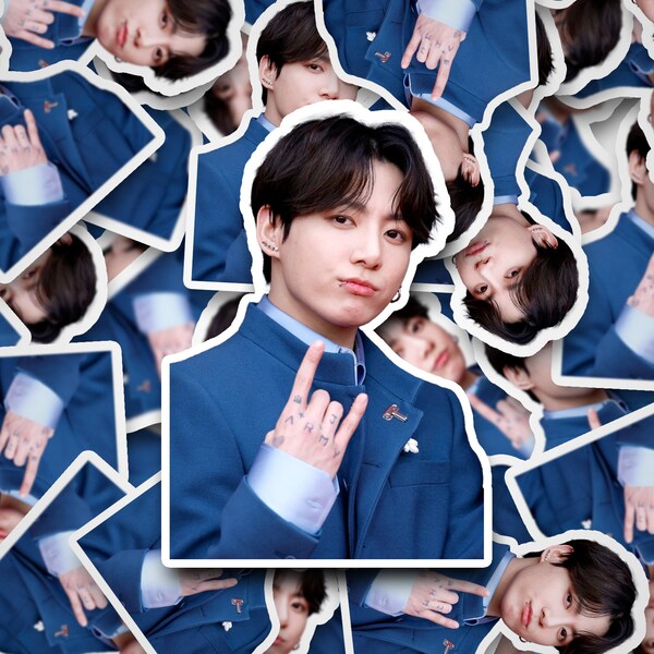 Jungkook Stickers - Etsy