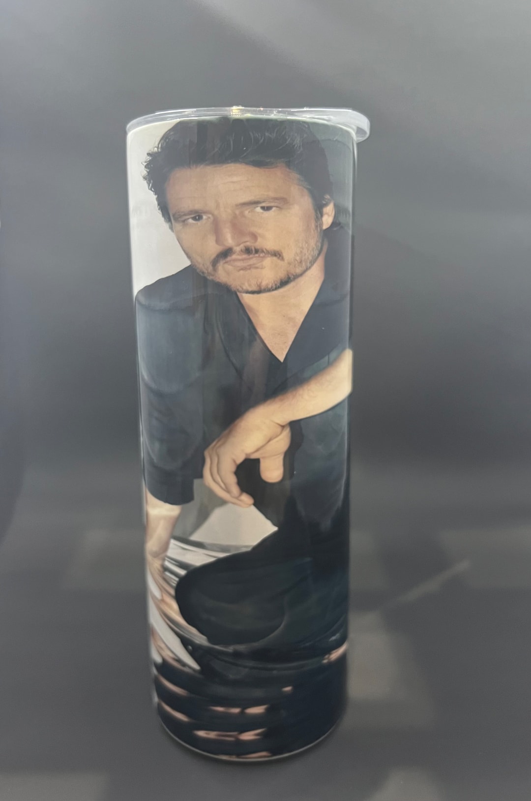 Pedro Pascal Tumbler Pedro Pascal Water Bottle Stainless Steel Skinny ...