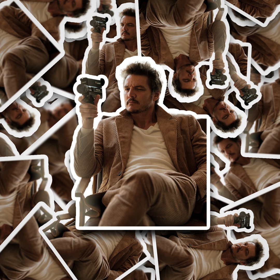 Pedro Pascal Sticker Pedro Pascal Vinyl Decal for Laptop, Tumbler ...