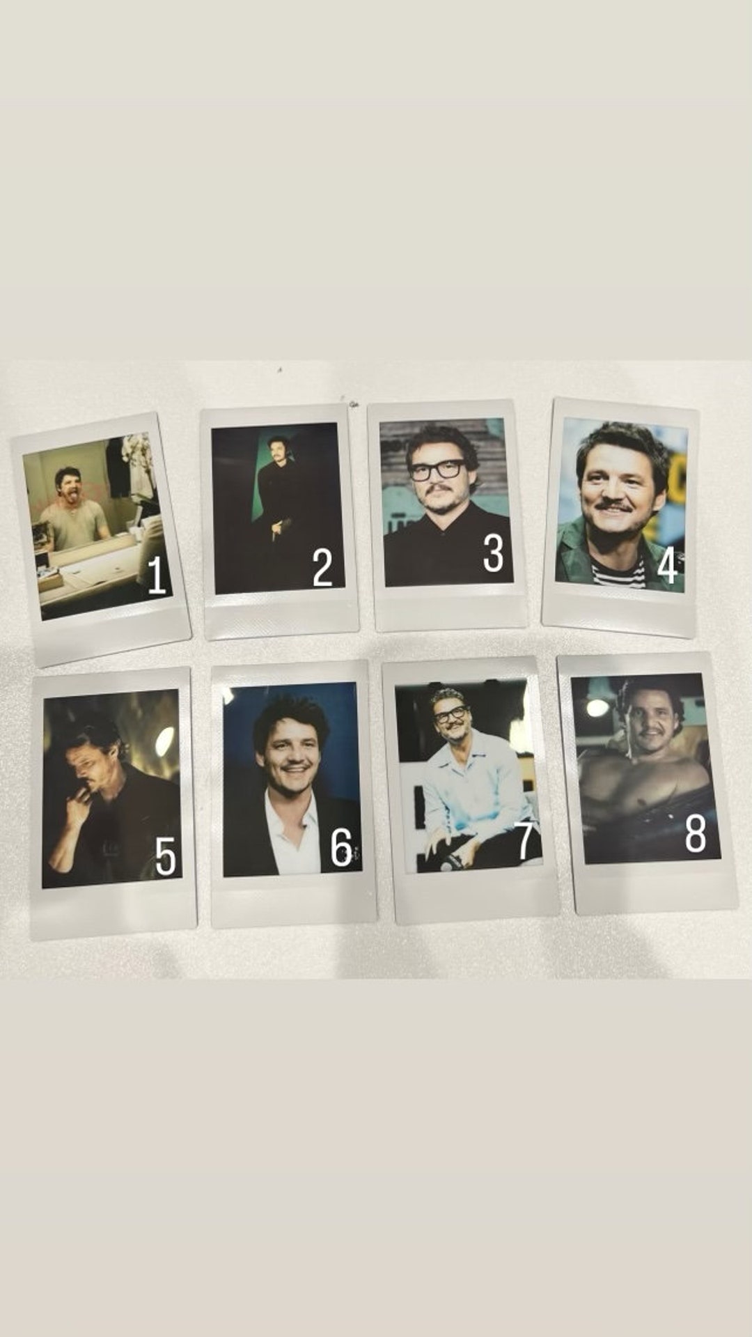 Pedro Pascal Mini Photos - Etsy