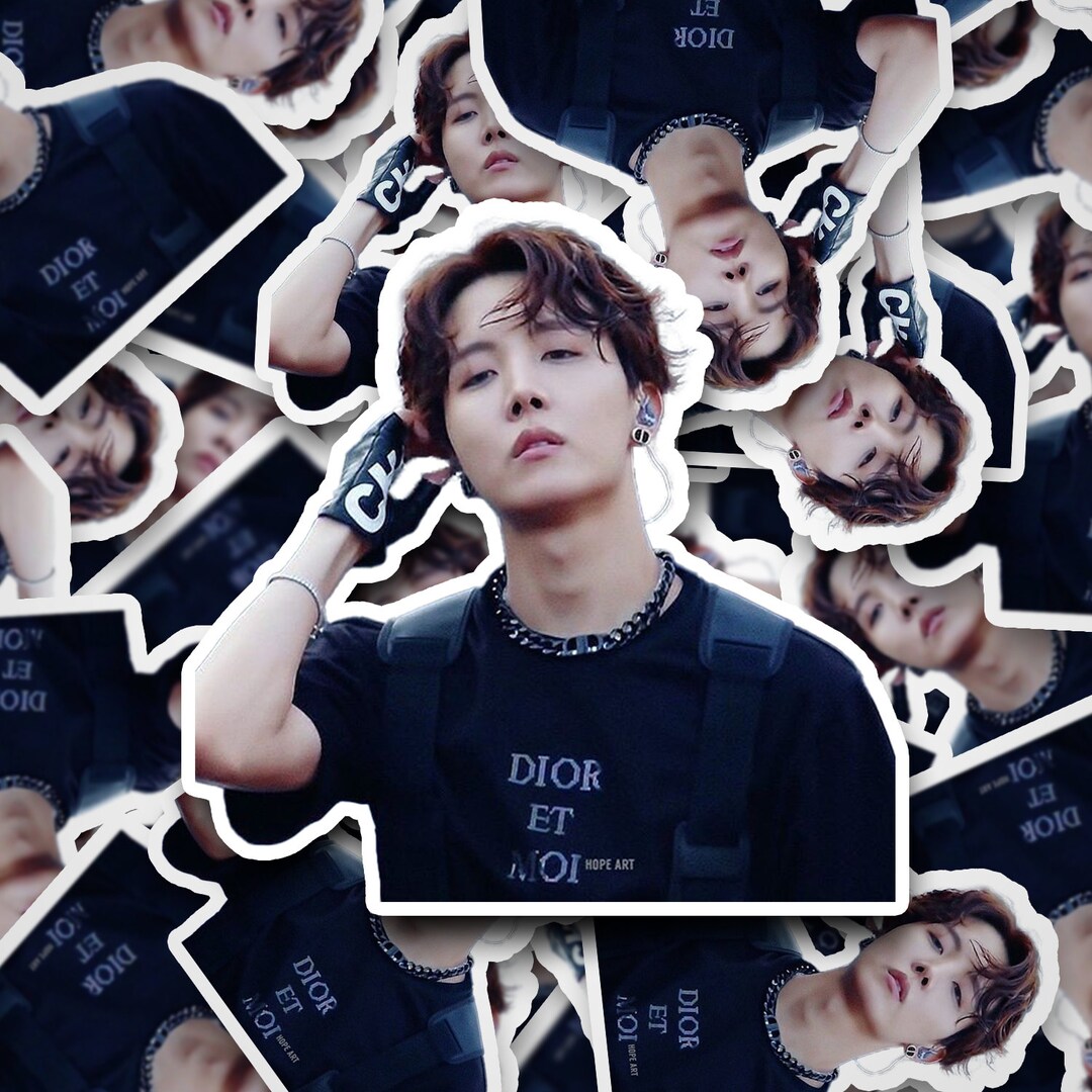 Hobi Sticker | Stickers | Bangtan Sticker | Vinyl Decal for Laptop ...