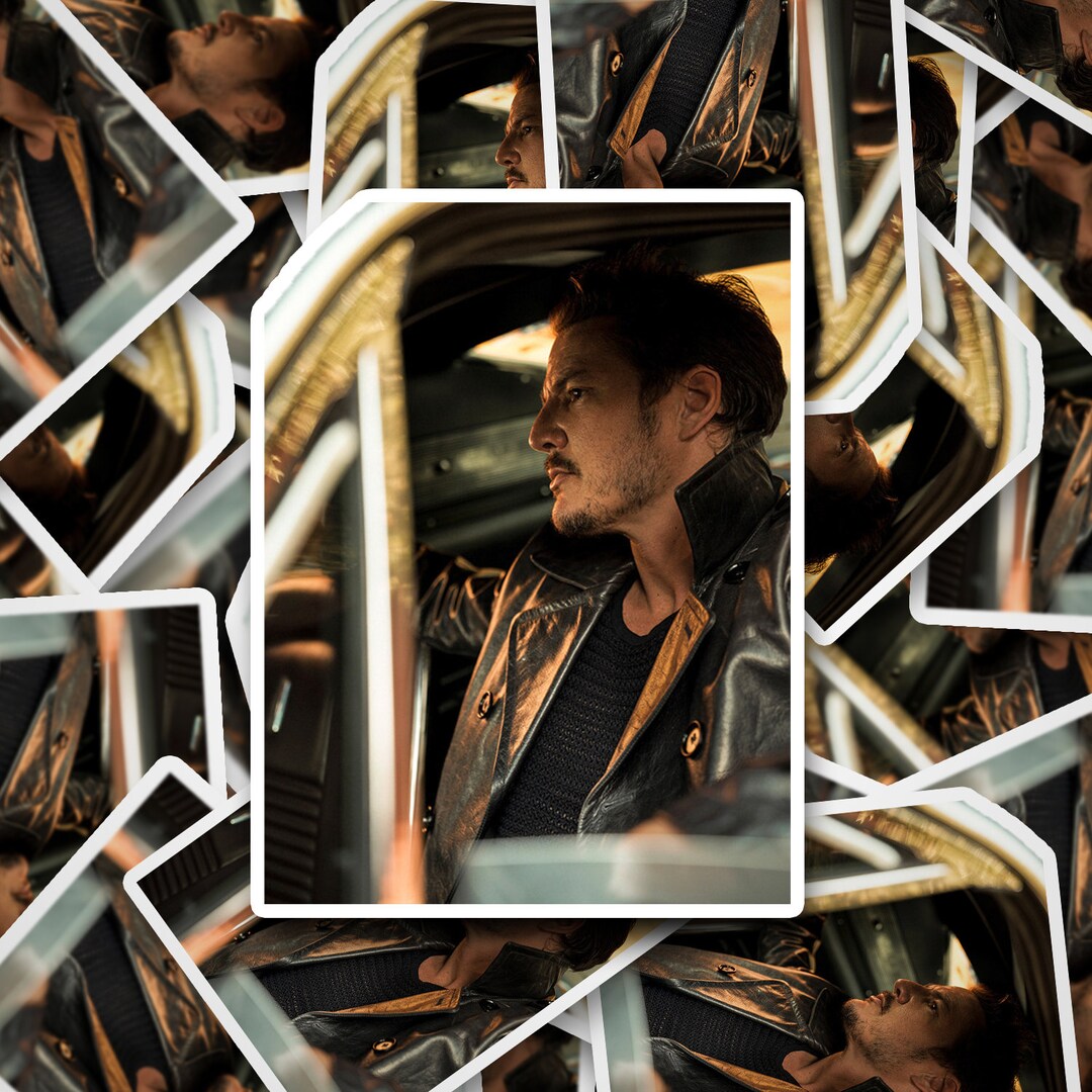 Pedro Pascal Car Sticker Pedro Pascal Vinyl Decal for Laptop, Tumbler ...