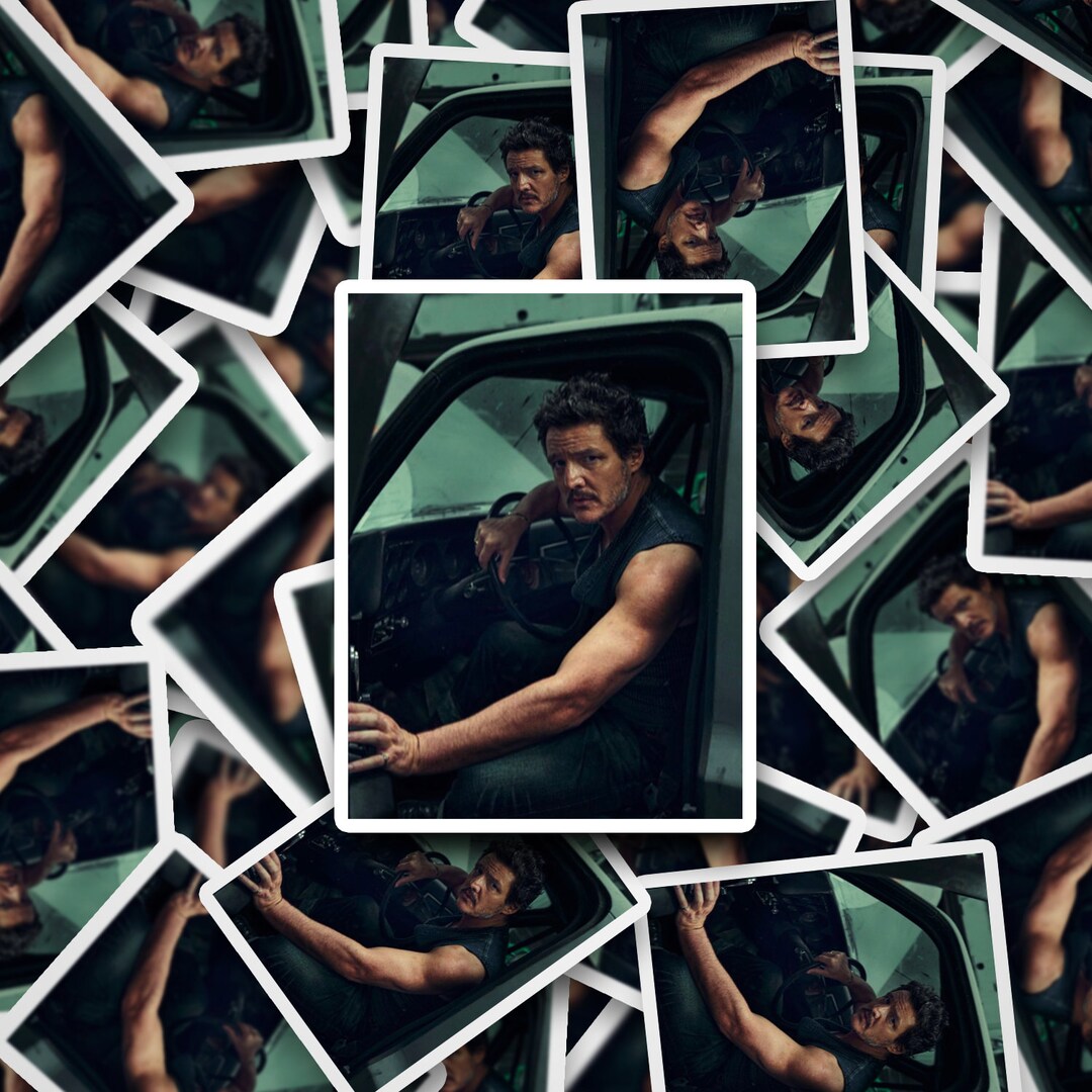Pedro Pascal Car Sticker 2 Pedro Pascal Vinyl Decal for Laptop, Tumbler ...
