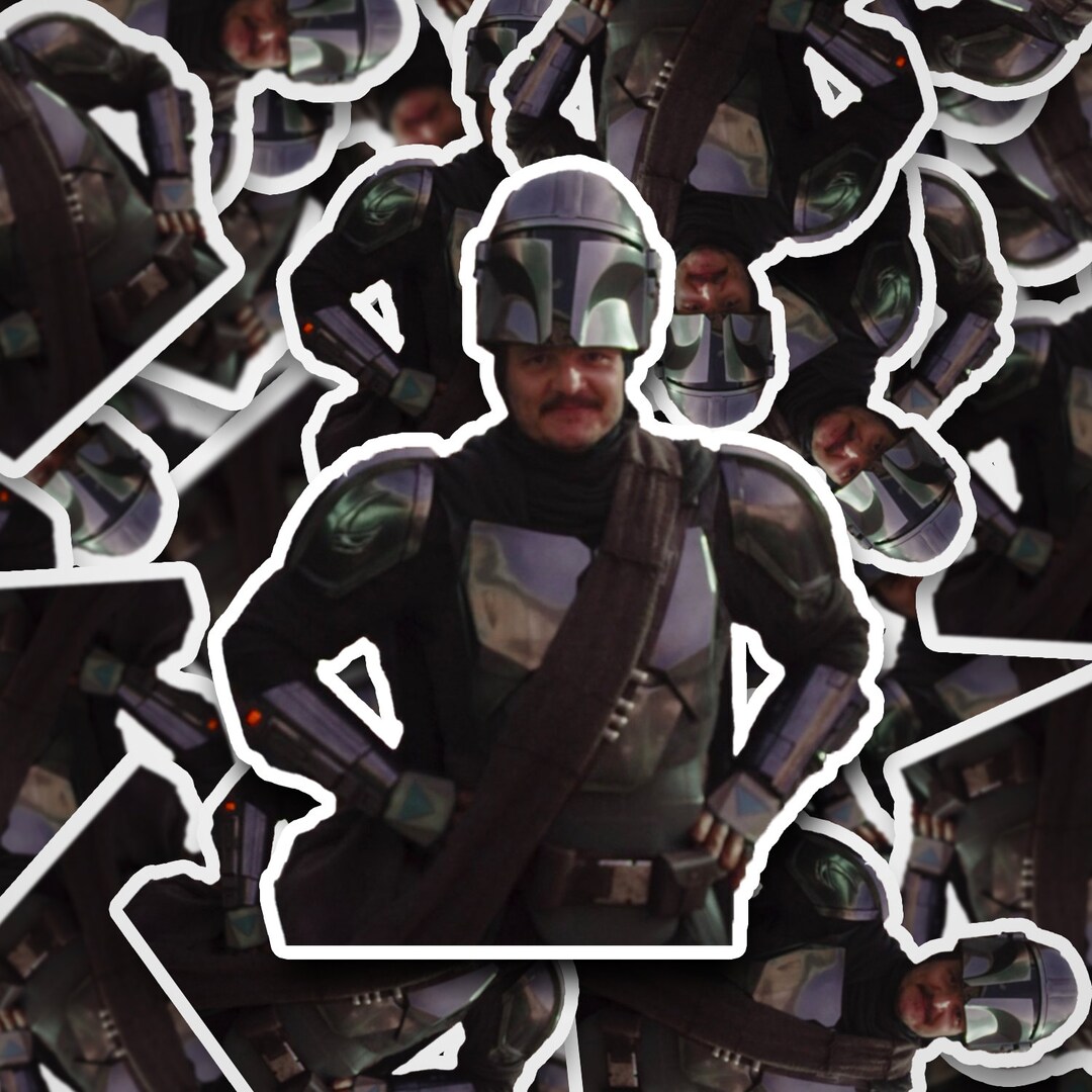 Pedro Pascal Sticker Pedro Pascal Vinyl Decal for Laptop, Tumbler ...