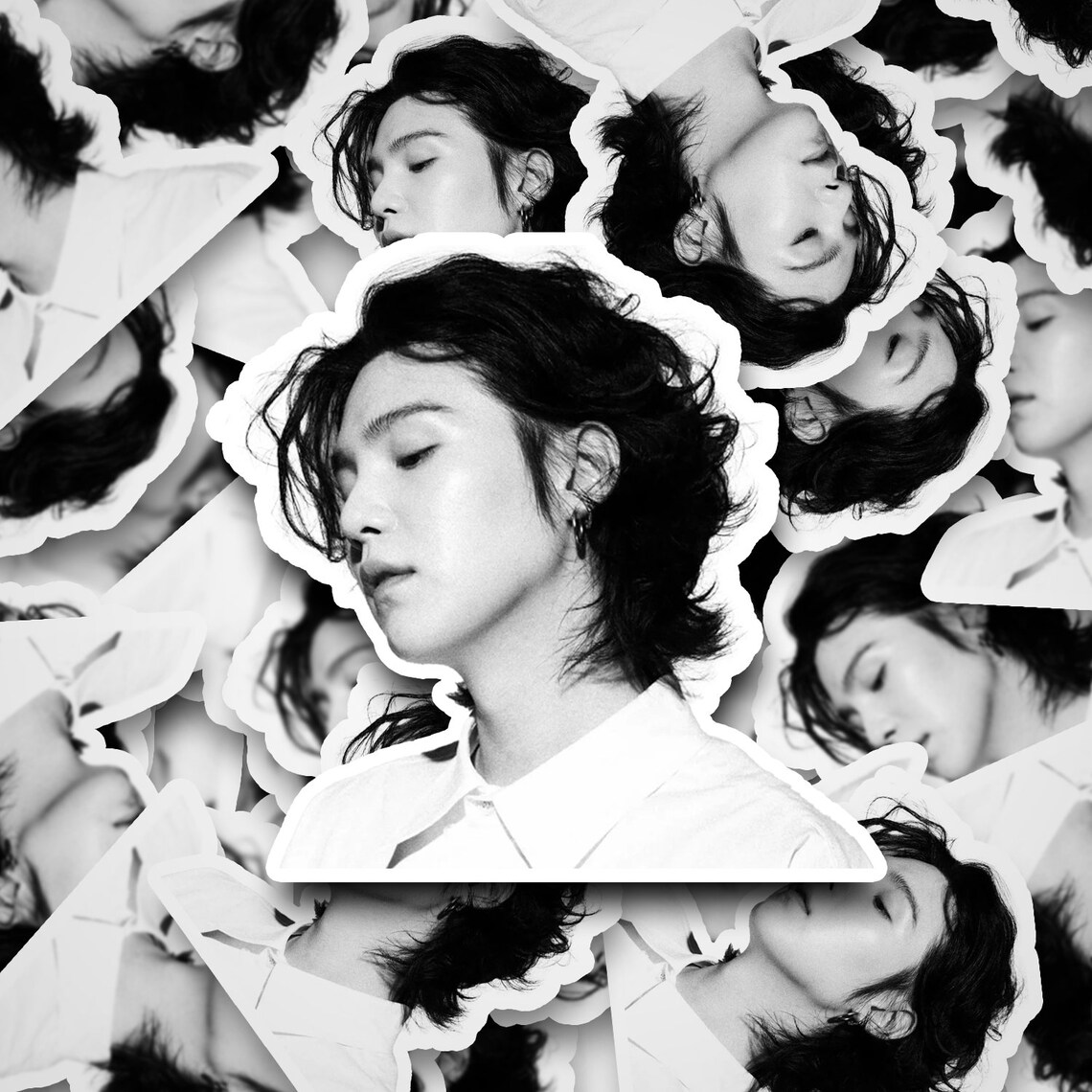 BTS Suga Sticker BTS Stickers Bangtan Sticker Vinyl - Etsy