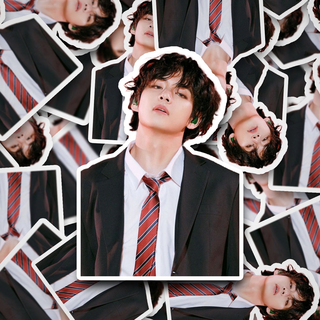 Taehyung Suit Sticker | Stickers | Bangtan Sticker | Vinyl Decal for ...