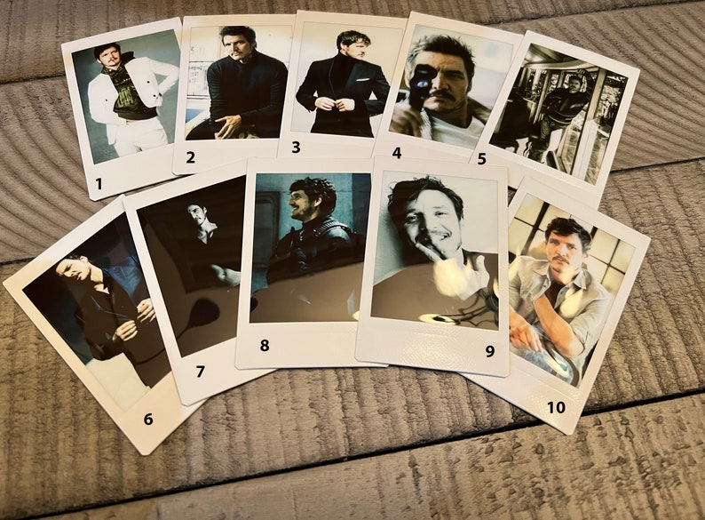 Pedro Pascal Mini Photos - Etsy