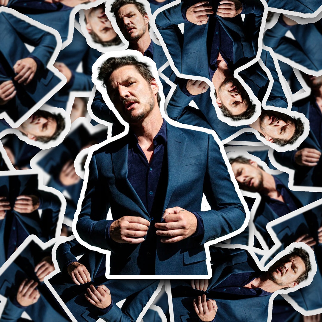 Pedro Pascal Sticker Pedro Pascal Vinyl Decal for Laptop, Tumbler ...