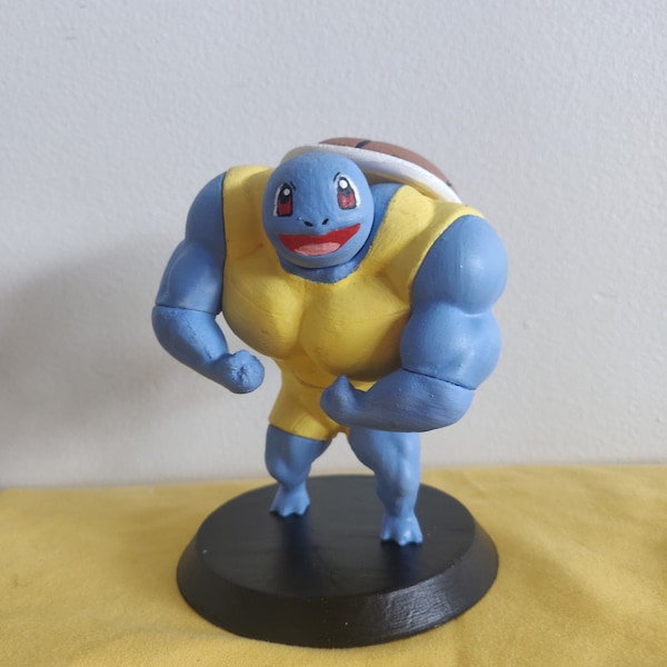 Buff Pikachu Figure - Etsy