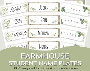 Farmhouse Desk Decor - Etsy