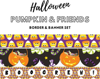 Borders for Bulletin Board PRINTABLE Classroom Decor 6 Designs in 2 ...