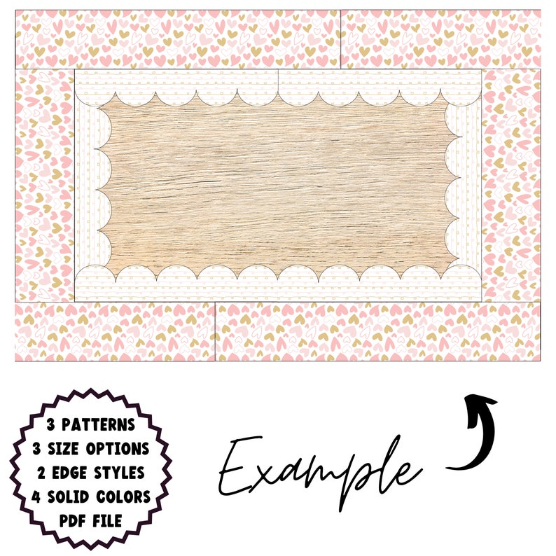 Valentine Bulletin Board| Valentines Day Bulletin Board Border | No ...