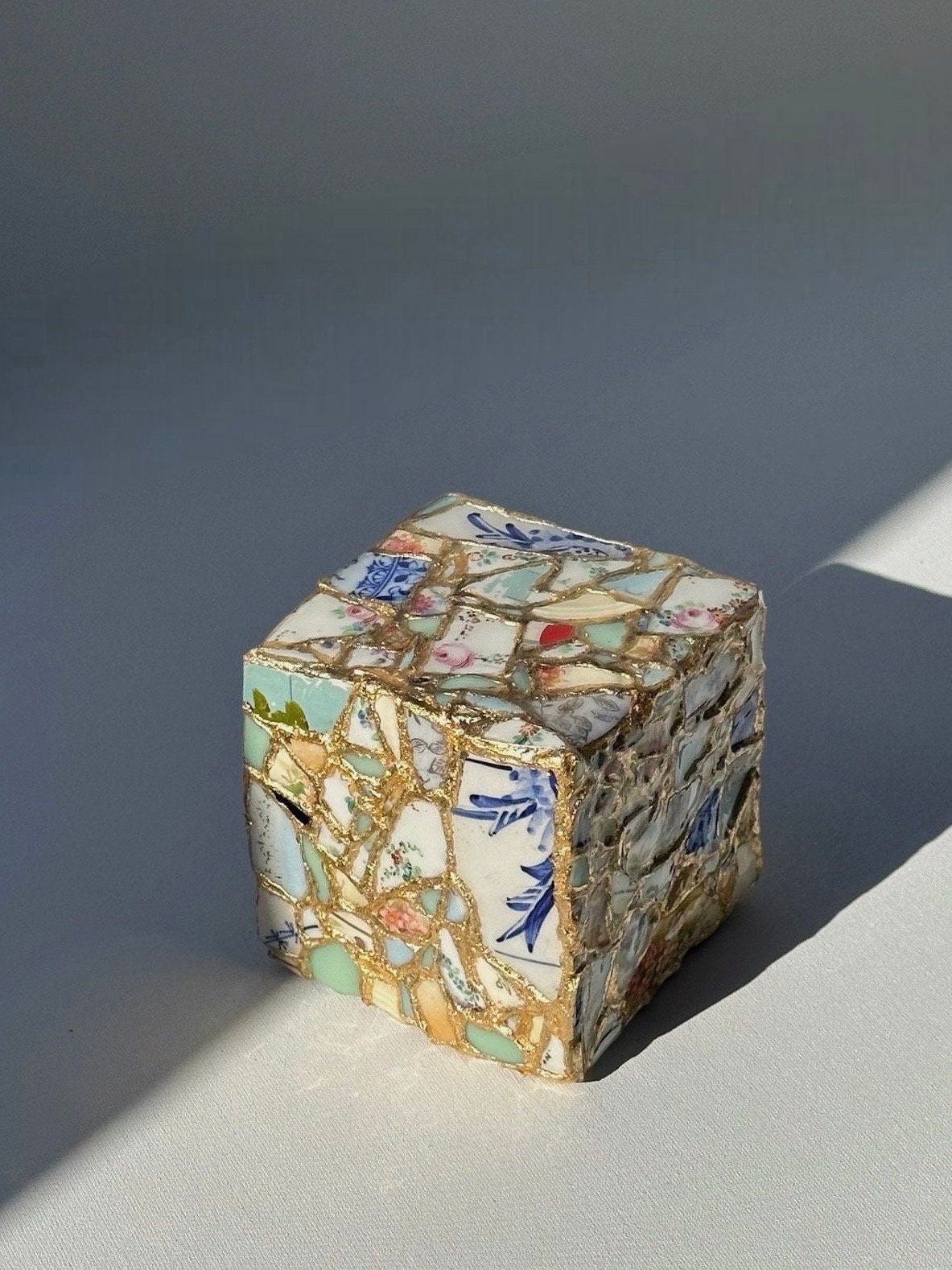 Porcelain Cube broken History Collection - Etsy