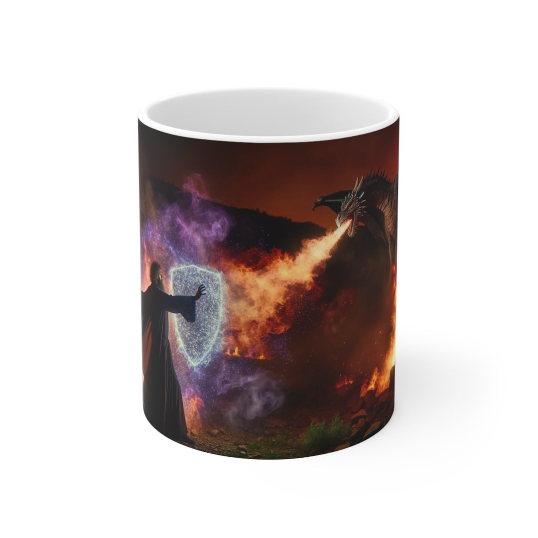 Dnd Mug Wizard Design 004 Dungeons and Dragons Fantasy - Etsy