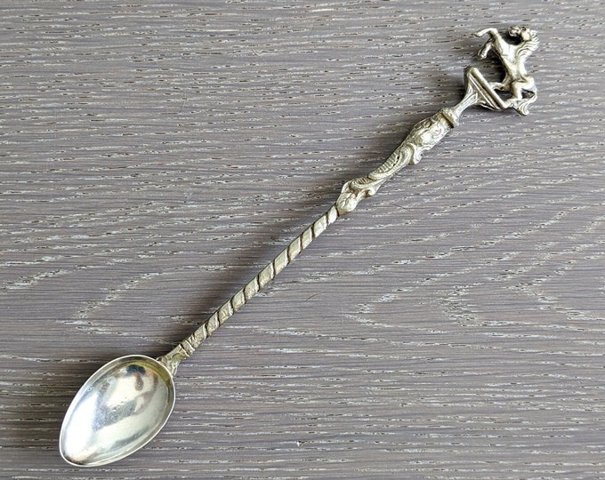Vintage Montagnani Style 7 Inch Iced Tea or Parfait Spoon With Horse ...