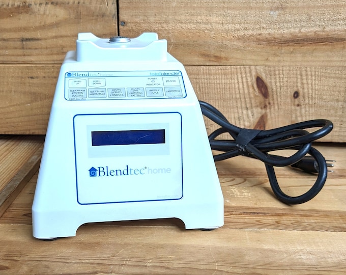 Blendtec Home Total Blender Motor Base - White Model ES3 - Low Cycle ...