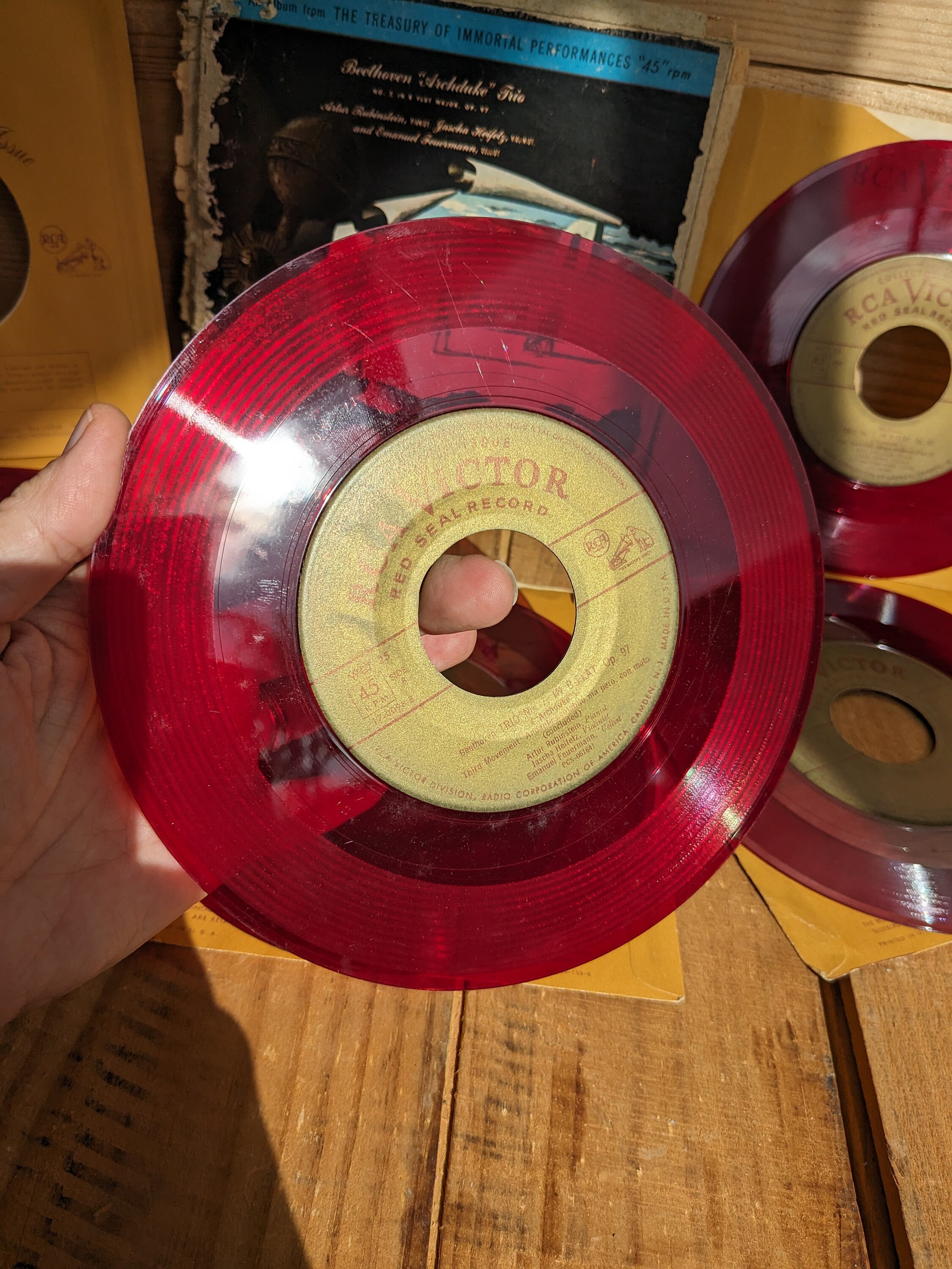 Vintage RCA Victor Red Seal Collector's Issue Set of Five - Etsy